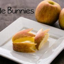 How To Make Apple Bunny Apple Rabbit • Just One Cookbook