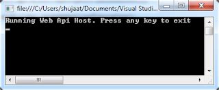 Muhammad Shujaat Siddiqi Self Hosting Asp Net Web Api Service With Owin Katana