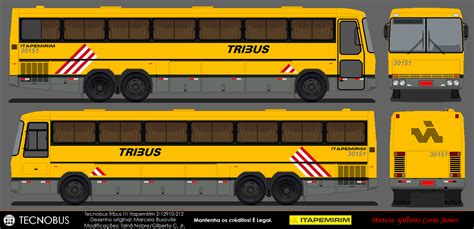 Nibus Paraibanos Desenhos Tecnobus Tribus Iii Via O Itapemirim