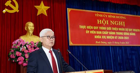 Chủ tịch UBND tỉnh được giới thiệu quy hoạch BCH Trung ương Đảng khóa XIV