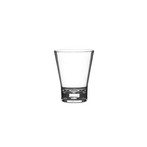 Acrylic Acrylic Double Old Fashion Glass 15 Oz Baker Party Rentals