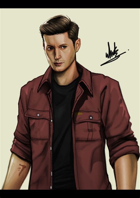 Artstation Dean Winchester Wilkin Lee Dean Winchester Winchester