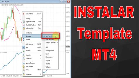 Como Instalar Template No Mt4 Passo A Passo Youtube