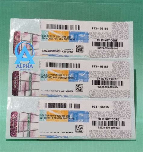 Promo Sql Server 2012 Standard 24 Core Original Lifetime Bergaransi