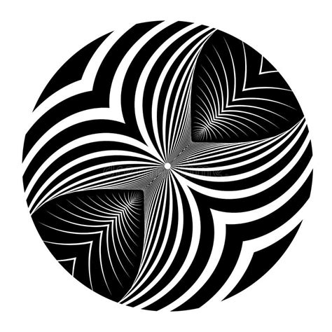 Abstract Circle Design Element Stock Vector Illustration Of Logo