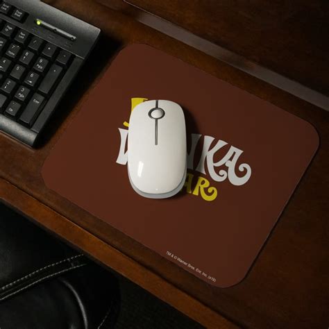 Buy Willy Wonka And The Chocolate Factory Wonka Bar Logo Low Profile Thin Mouse Pad Mousepad