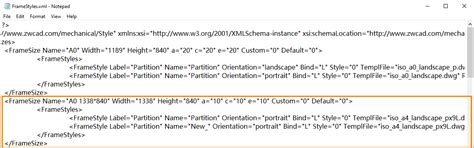 ★how To Add Non Standard Drawing Frames In Zwcad Mfg Technical