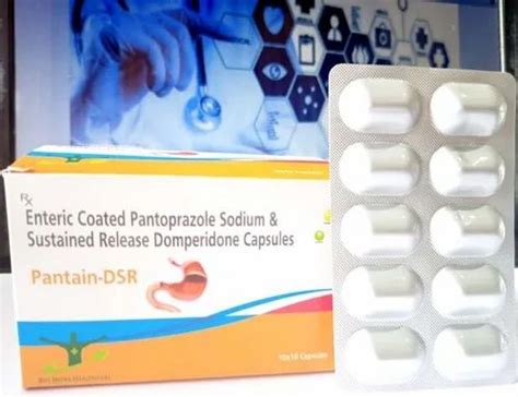 Pantain Dsr Capsule Packaging Size 10x10 Prescription At Rs 850box