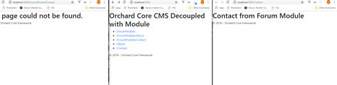 Decoupled CMS Routing Issue Using Razor Pages Issue OrchardCMS OrchardCore GitHub