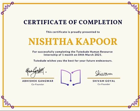 Nishtha Kapoor On Linkedin I Have Completed An Amazing Internship At