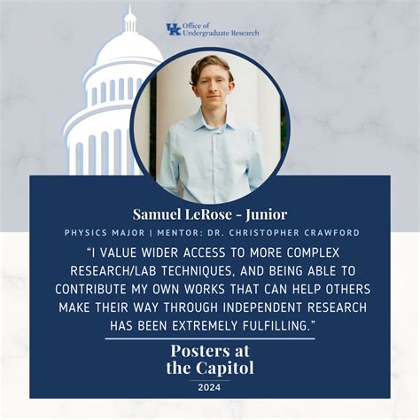 Samuel Lerose Office Of Undergraduate Research