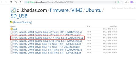 Vim3如何烧录ubuntu Gnome 内核5 17镜像问题 Vim3 Khadas Community