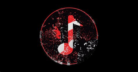 Music Logo Music Sticker Teepublic