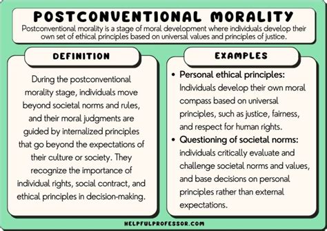 Postconventional Morality Examples To Inspire You