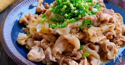 コク旨でご飯が進む！豚こまの味噌生姜焼き レシピサイトnadia