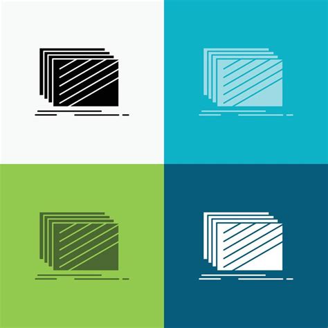 Design Layer Layout Texture Textures Icon Over Various Background Glyph Style Design