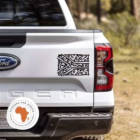 Sa Leopard Flag Stickers4africa
