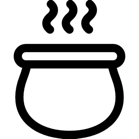 Pot Basic Rounded Lineal Icon