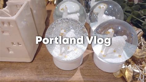 포틀랜드vlog 트리꾸미기 마트에서 장보기 다이어리 소개 돼지고기 나베만들기 에그샌드위치 다운타운 나들이 Youtube
