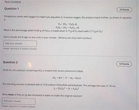 Solved What Is The Concentration Of The Sodium Thiosulfate