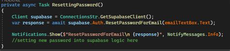 Gotrue Does Not Currently Support PKCE Flow For ResetPasswordForEmail