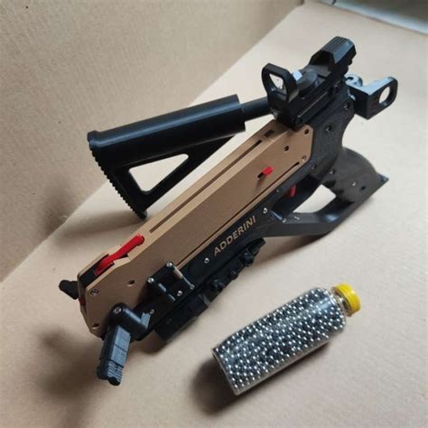 Jual 3d Printed Adderini Gotri 635 Mm Repeating Slingshot Panah Busur Di Seller Premier Market
