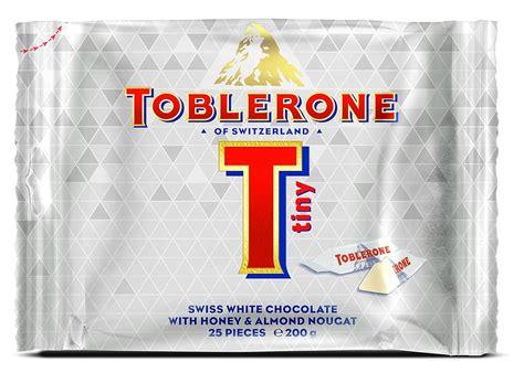 Toblerone Swiss White Chocolate With Honey Almond Nougat Pouch G Amazon In Grocery