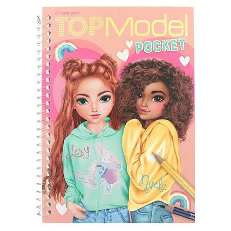 Top Model Bojanka Sa Naljepnicama Nil Papir