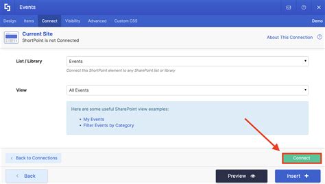 How To Open Linked Sharepoint Events In Modern View Shortpoint Support