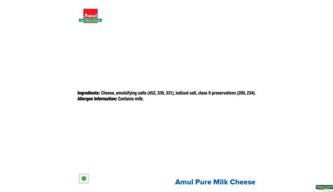 Buy Amul Processed Cheese Cubes 200g Online At Best Prices Wellness