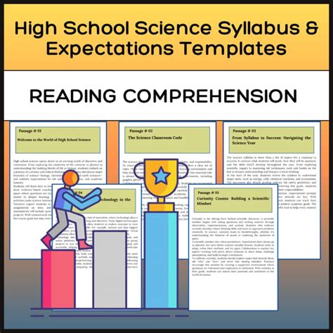 High School Science Syllabus And Expectations Templates Editable Policies