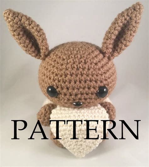 Eevee Amigurumi Pattern By The Love Of Crochet On Deviantart