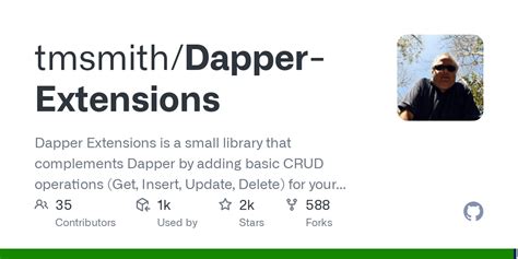 Github Tmsmithdapper Extensions Dapper Extensions Is A Small