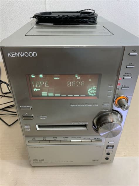 Kenwood ケンウッド Rxd Sv3md Cd Md カセット ラジオデッキ コンパクトディスクステレオシステム コンポの落札情報詳細