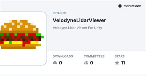 Velodynelidarviewer Ecosystem Directory Marketdev