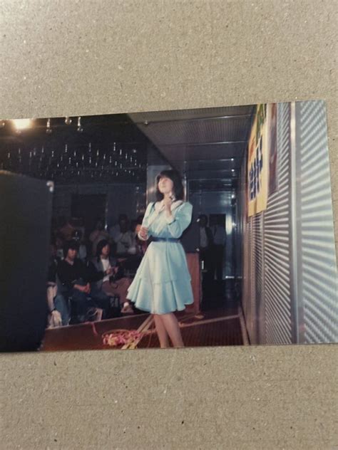 【やや傷や汚れあり】河合奈保子 生写真 当時物 個人撮影の落札情報詳細 ヤフオク落札価格検索 オークフリー