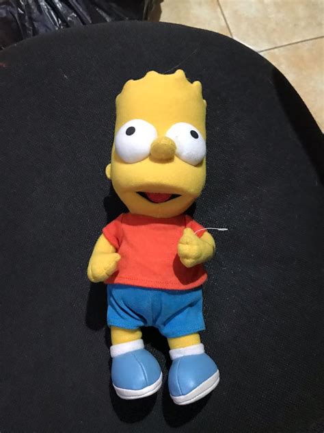 Authentic Bart Simpson Stuff Toy Hobbies And Toys Toys And Games On Carousell