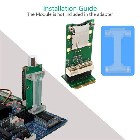 Mini PCI Express Adapter Card With SIM Card Slot F Vicedeal