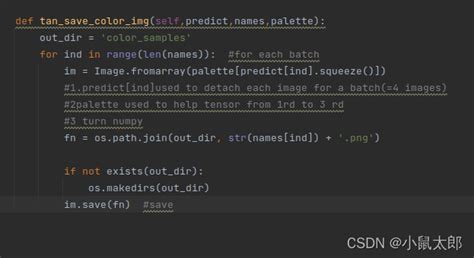 Python输出的标签图处理：单通道的tensor转化为三通道的彩色图 Csdn博客