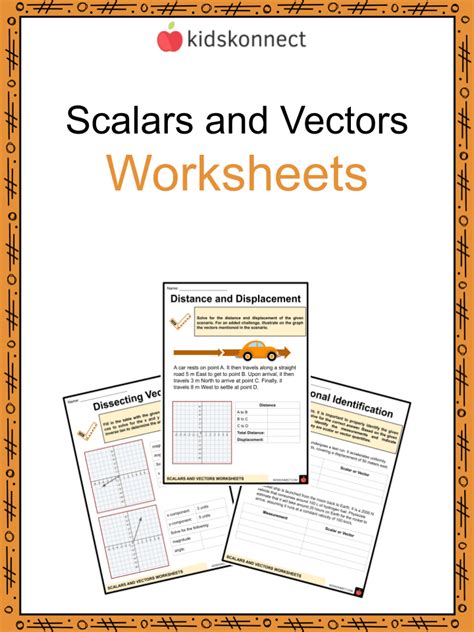 Vectors Worksheet Practice Problems And Exercises For Understanding