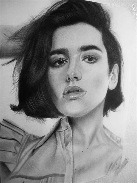 Dua Lipa Retrato A Lpiz By Pomoll35 On Deviantart