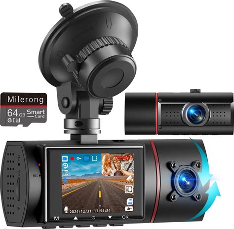 Dash Cam Front And Rear 1080p Dash Camera For Cars 3