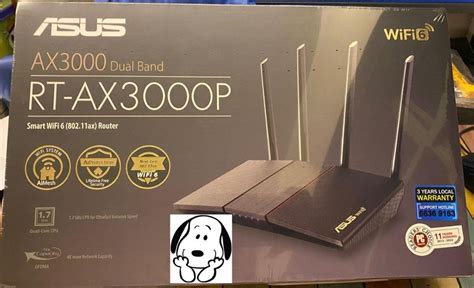BNIB Asus Wifi Router RT AX P Super Fast Speed Computers Tech Parts Accessories
