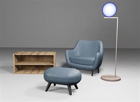 SOFT FURNITURE SET 3D model | CGTrader
