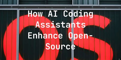 how ai coding assistants boost open source development