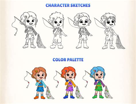 Character Design For The Book On Behance