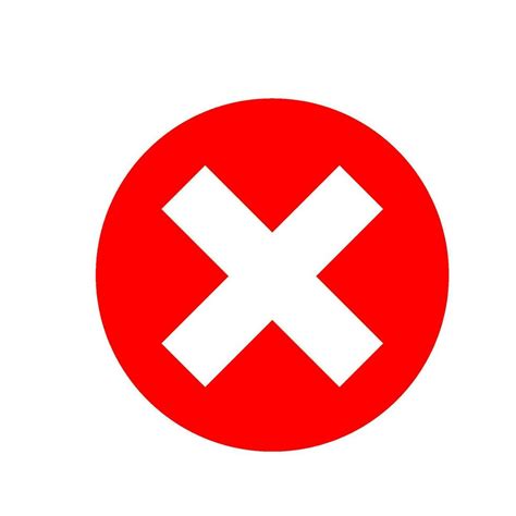 Checkmark And X Or Confirm And Deny Circle Icon Button 29367542 Vector