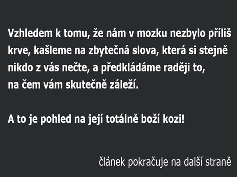 Tahle Slovenská Holka Má Prý Ty Nejkrásnější Prsa A My Můžeme Jen