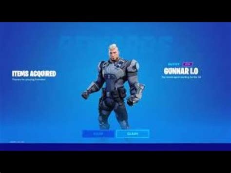 Fortnite Gunnar Skin Gamplay Youtube