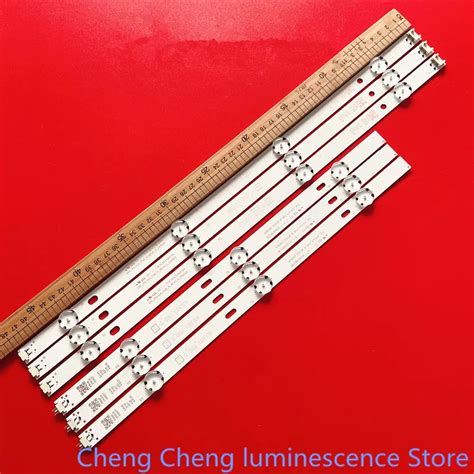 Led Strip Backlight (6) for LG 43LF510V 43LF5100 43LH5100 43LH590 ...